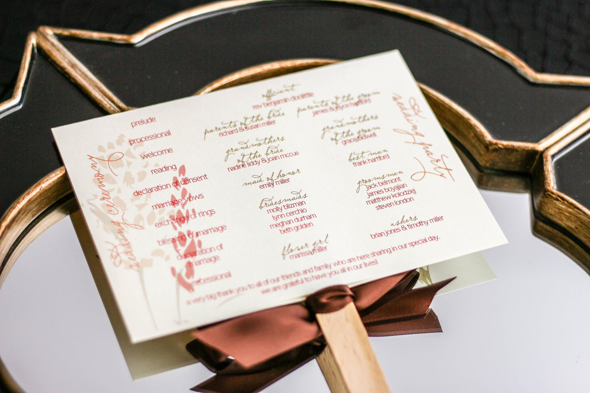 GRACEFUL BOTANIC - 5" x 7" FAN PROGRAM – Julie Hanan Design