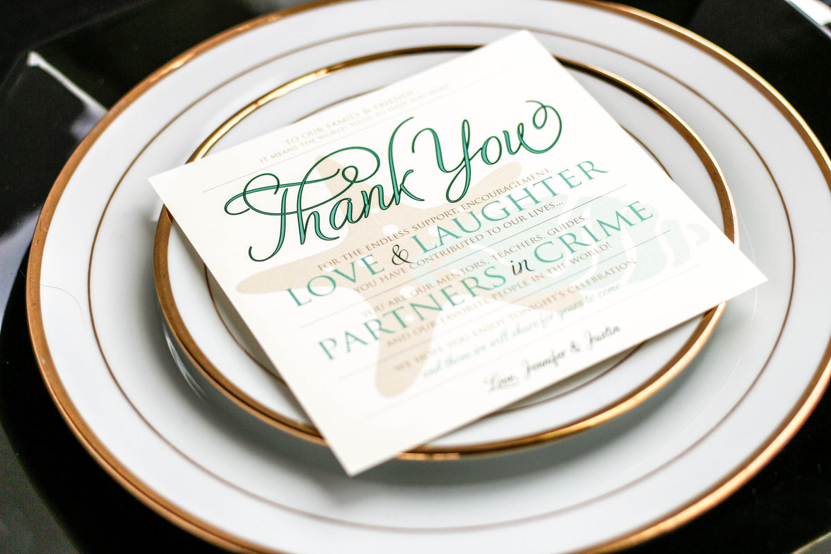 STARFISH AND SHELL - RECEPTION THANK YOU SIGNS – Julie Hanan Design