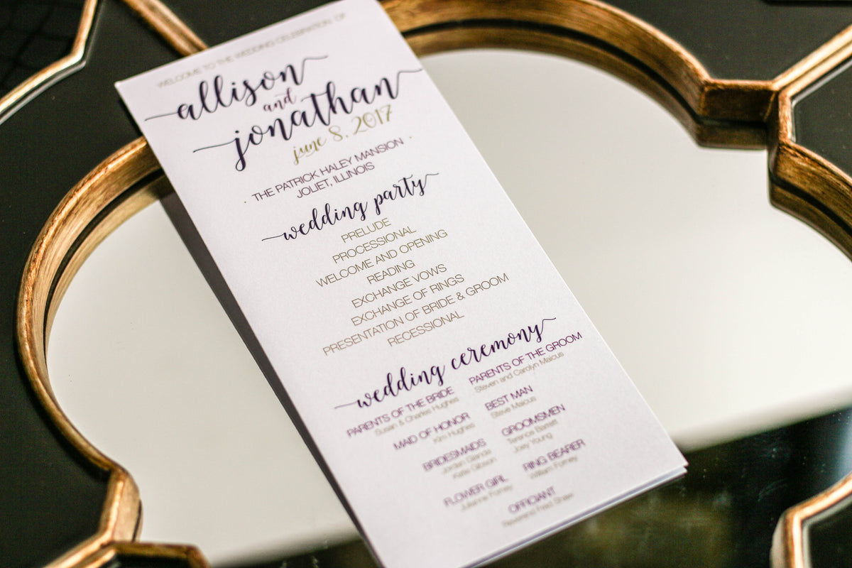 WHIMSICAL CALLIGRAPHY - 4" x 9" FLAT PROGRAM – Julie Hanan Design