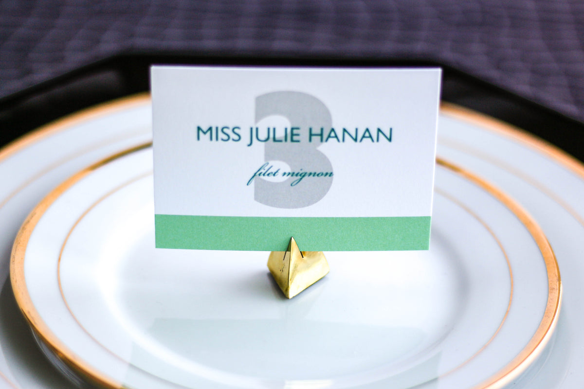 BOLD STRIPED - 2.5" x 3.5" FLAT PLACE CARDS – Julie Hanan Design