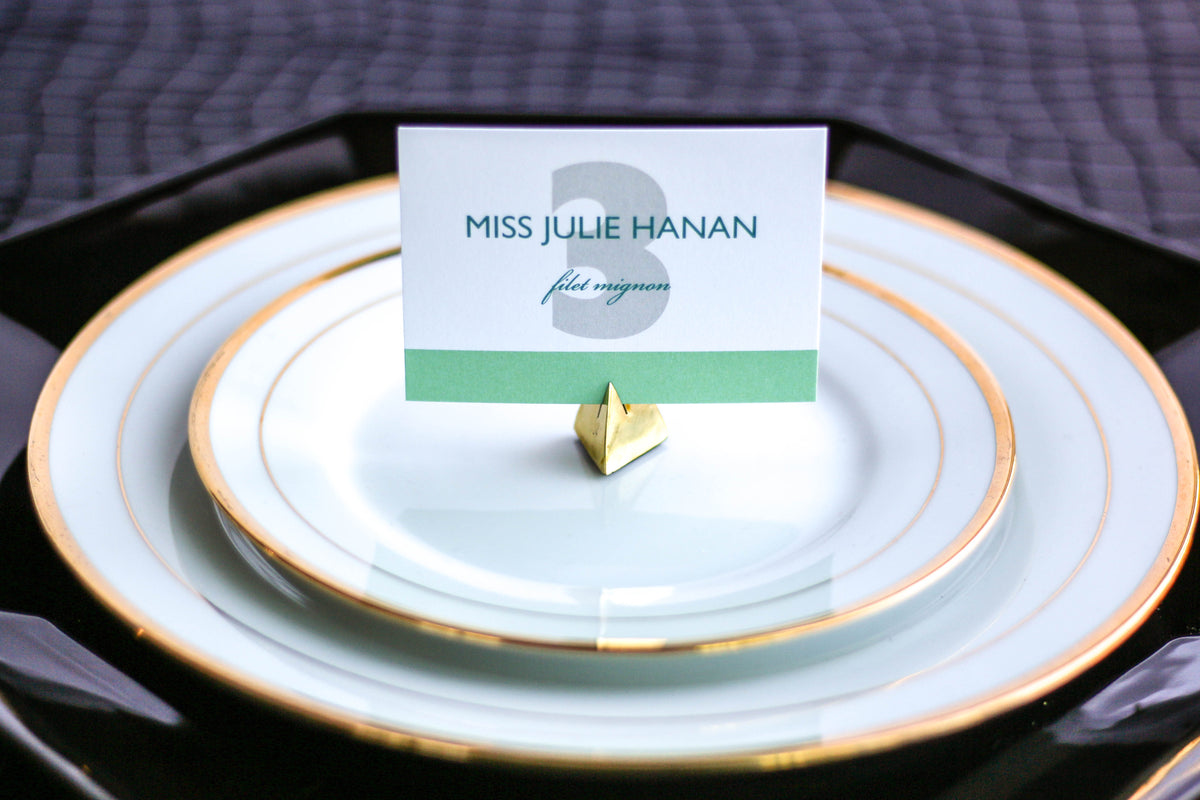 BOLD STRIPED - 2.5" x 3.5" FLAT PLACE CARDS – Julie Hanan Design