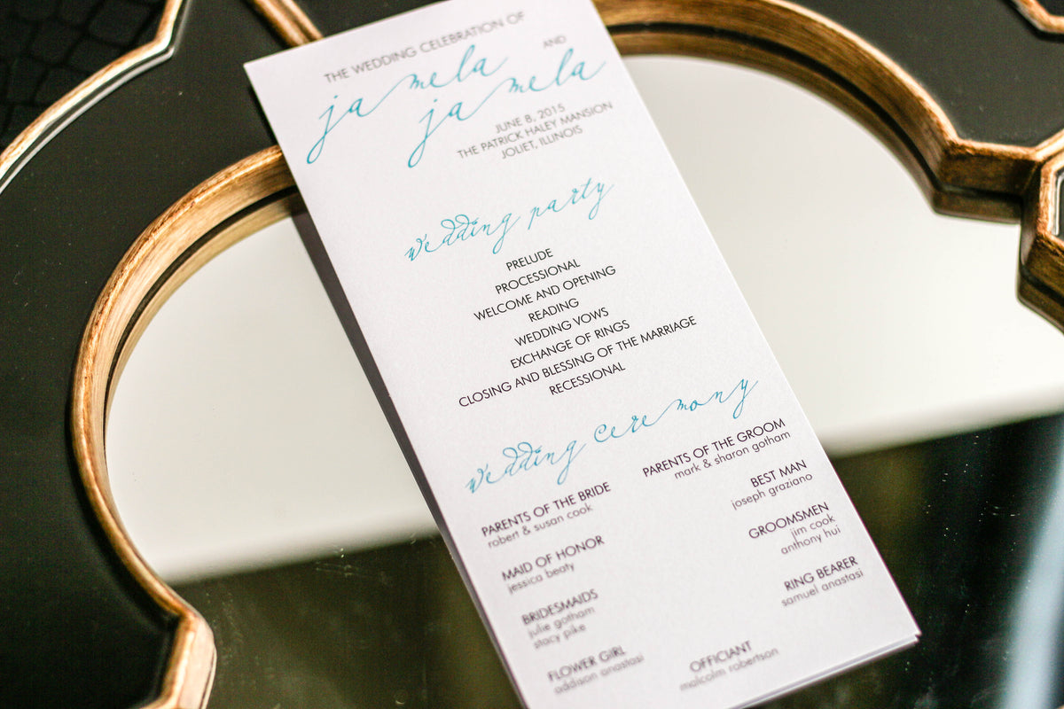 MODERN CALLIGRAPHY - 4" x 9" FLAT PROGRAM – Julie Hanan Design