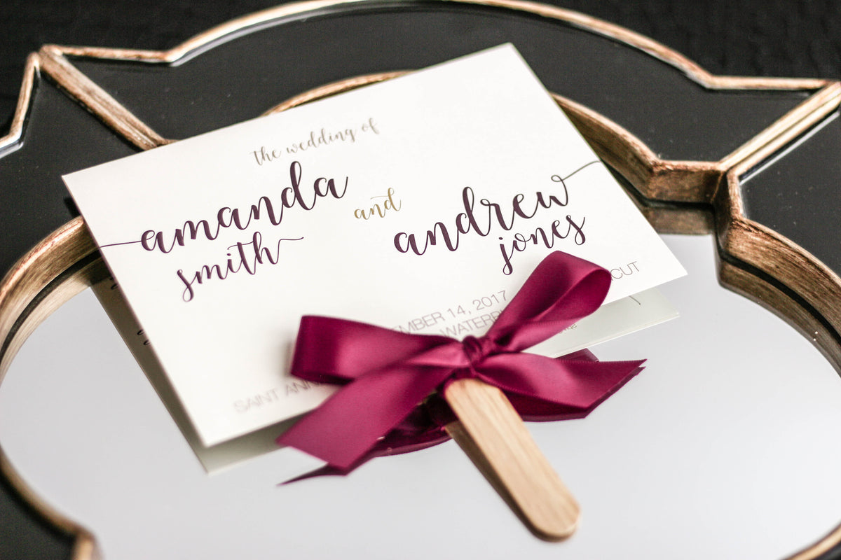 WHIMSICAL CALLIGRAPHY - 5" x 7" FAN PROGRAM – Julie Hanan Design